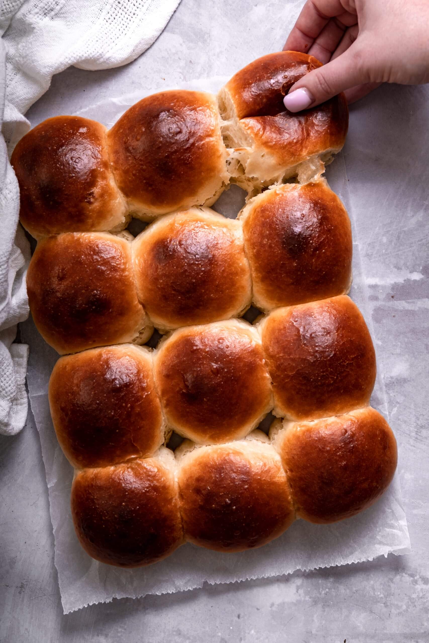 Super zachte witte bollen - Food From ClaudNine