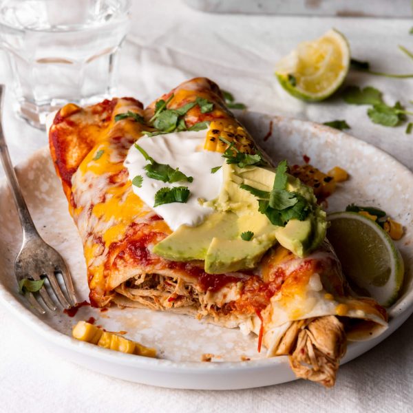Enchiladas met kip en kaas - Food From ClaudNine
