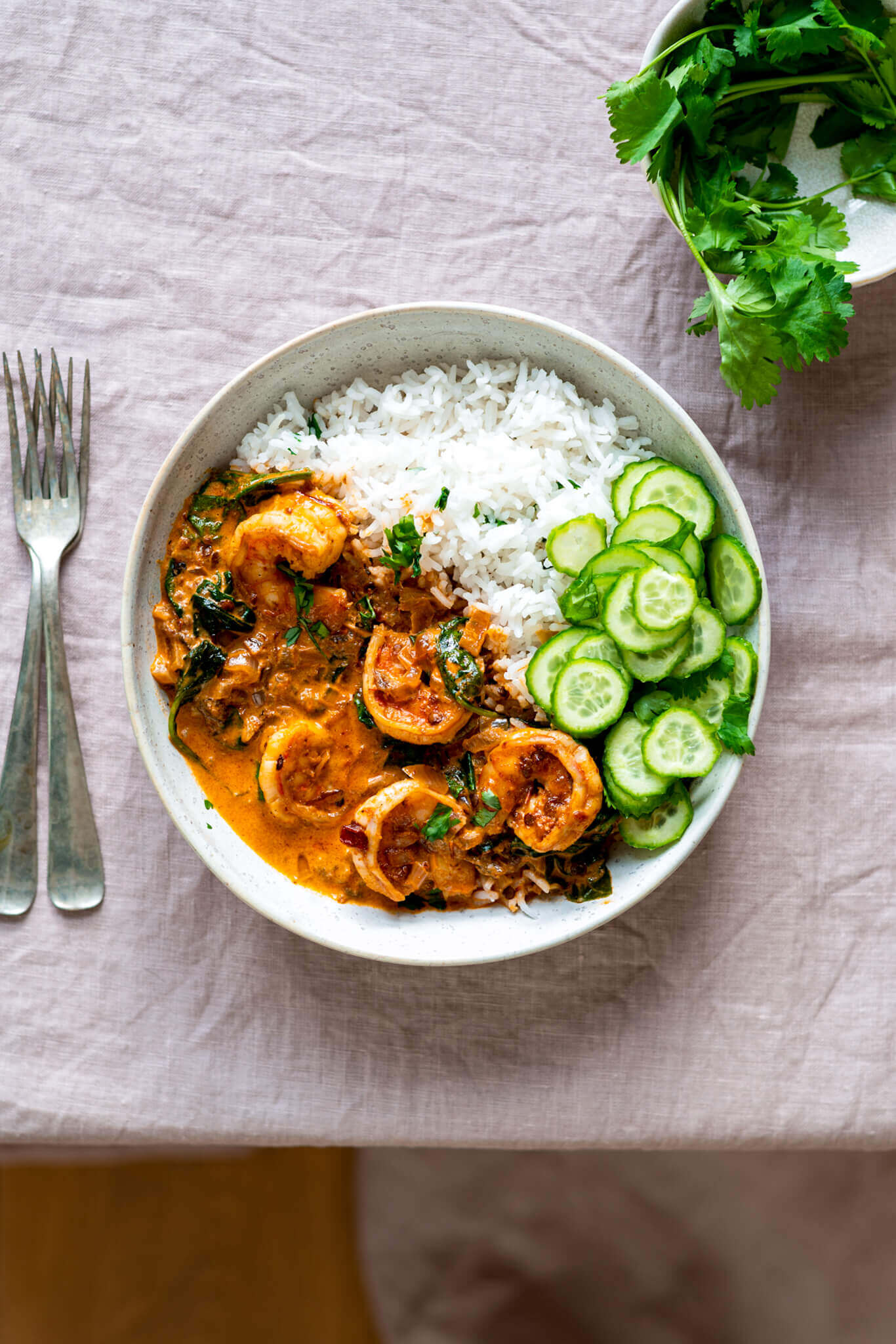 Garnalen in een romige chipotle saus - Food From ClaudNine