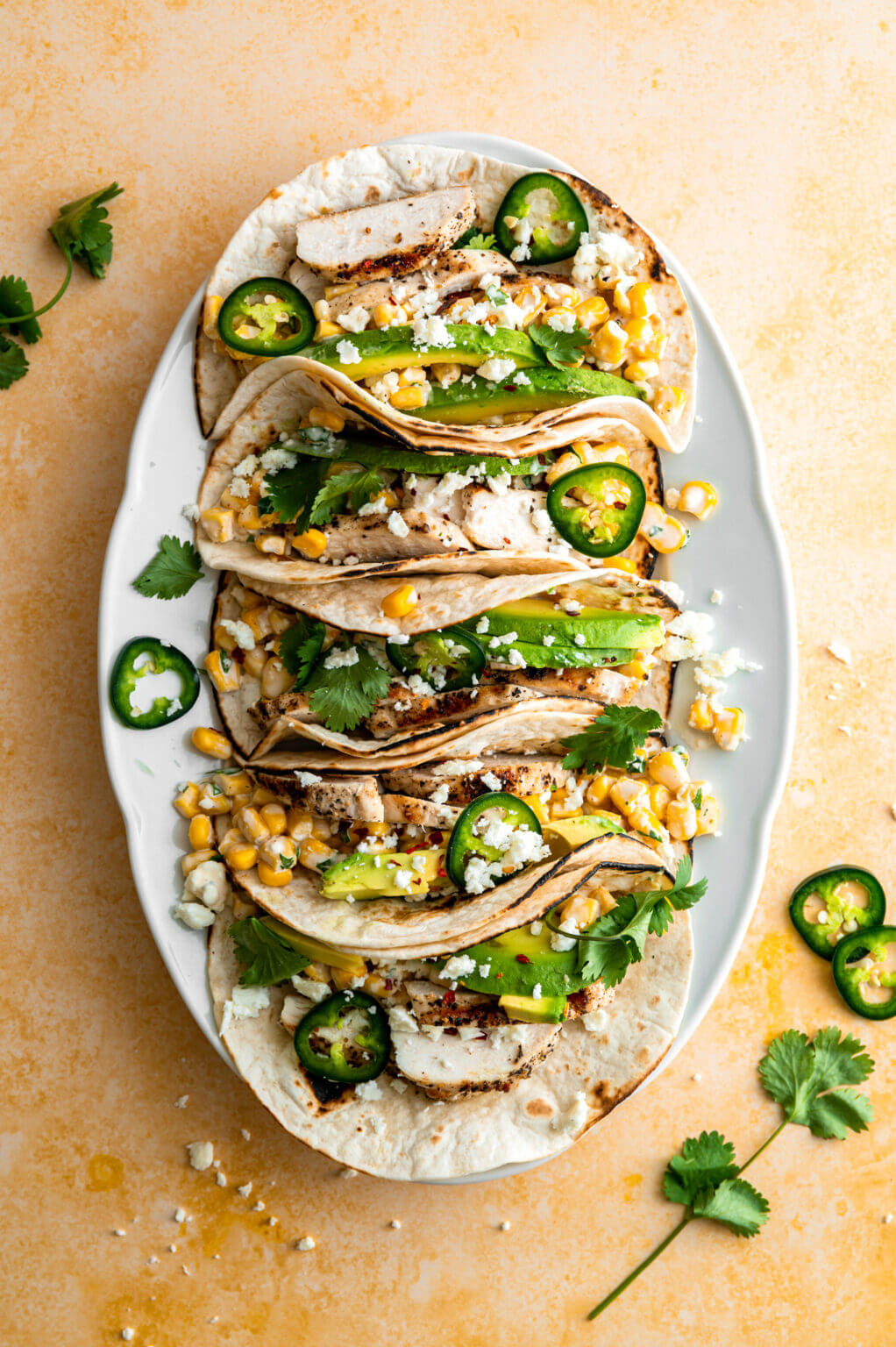 Kip taco's met elote - Food From ClaudNine