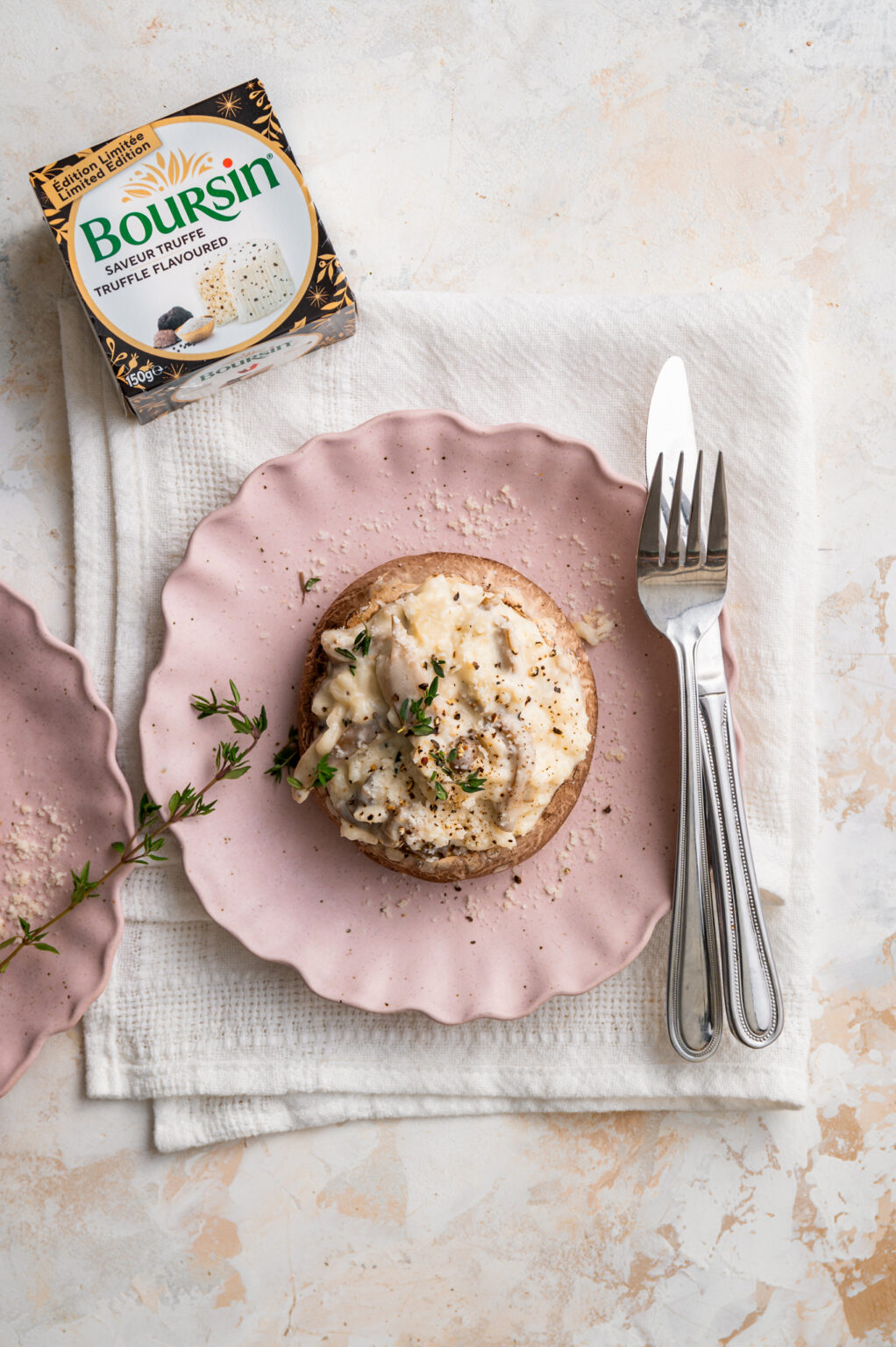 Gevulde portobello’s met Truffle Flavoured Boursin risotto - Food From ...